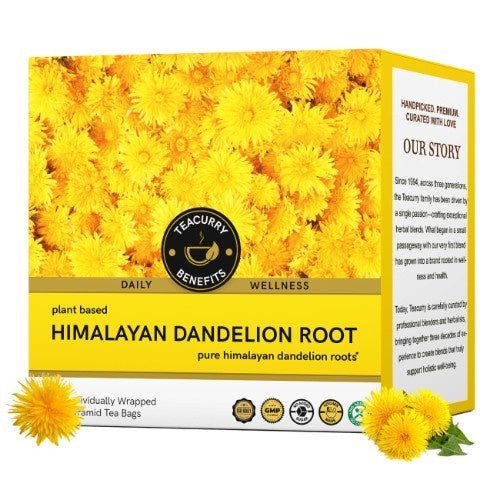 Buy Himalayan Dandelion Root Tea to help with detox your body and liver