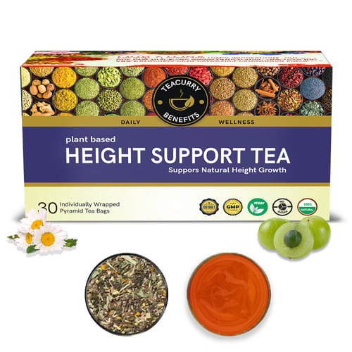 Buy Height Support Tea | Promote Natural Height Growth, Improve Bone ...